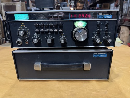DRAKE TR7 HF TRANSCEIVER WITH PS7 POWER SUPPLY | eBay