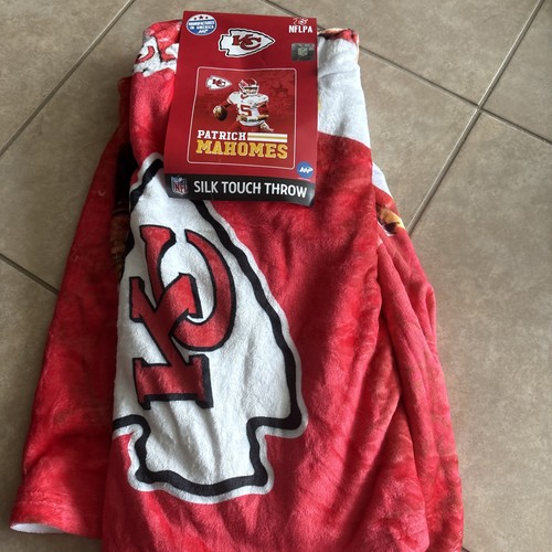 Kansas City Chiefs Patrick Mahomes Silk Touch Throw Blanket 50" x 60 ...