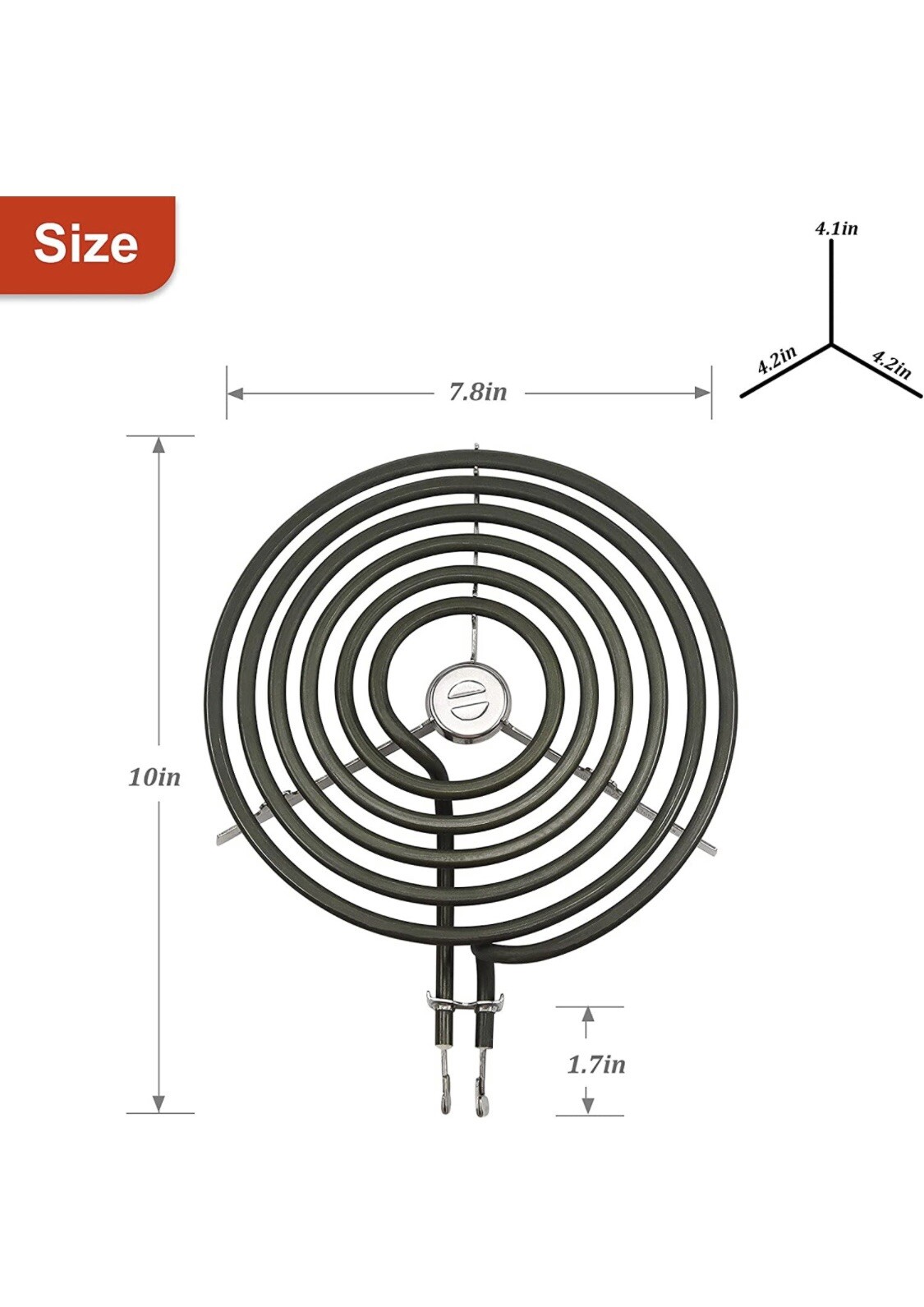 GE WB30M2 8" Plug-In Calrod Burner Element for sale online | eBay