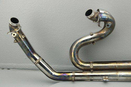 2004 Harley Electra Glide D&D BOARZILLA 2 INTO 1 Exhaust W/ GHOST PIPE ...