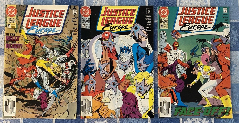Justice League Europe (1991) 25-33 (9 issues) | eBay UK