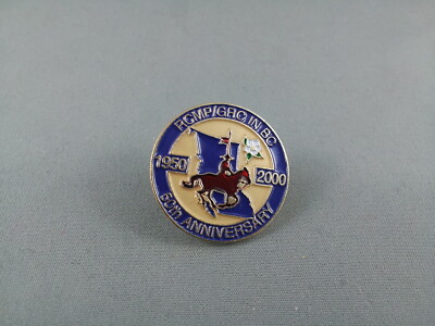 RCMP Pin - 50th Anniversary of the RCMP in British Columbia - Well made ...