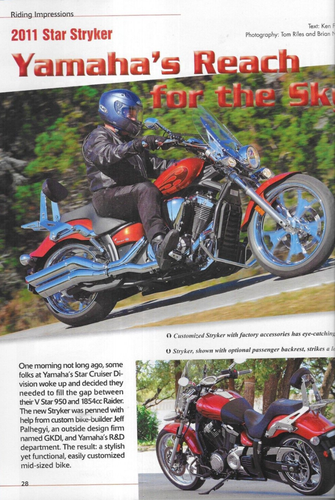 Road Runner Motorcycle Magazine Touring Travel Shamrock Tour Las Vegas ...