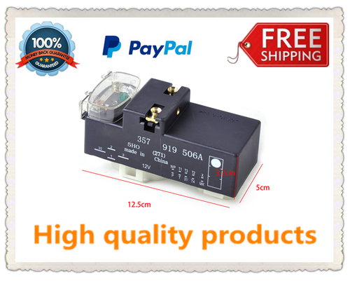 Coolant Fan Control Switch Relay Module 357919506A for VW Golf Jetta ...