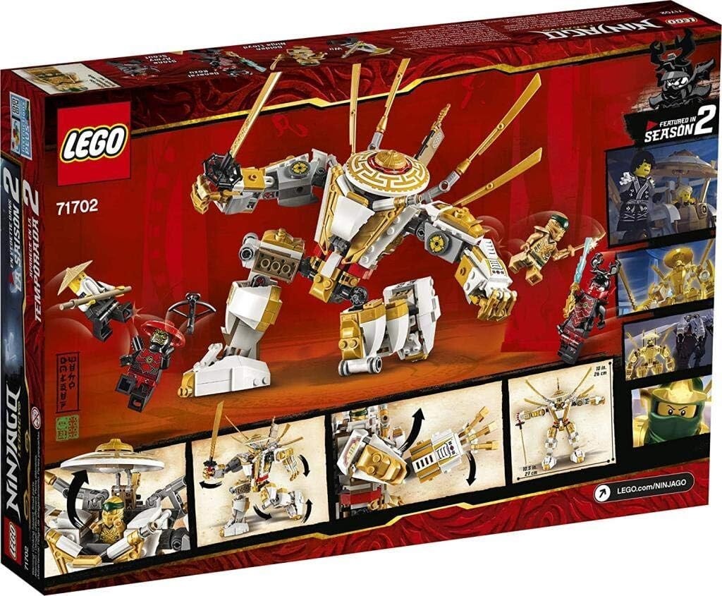 LEGO 71702 NINJAGO: Golden Mech Block Toy New 673419318099| eBay