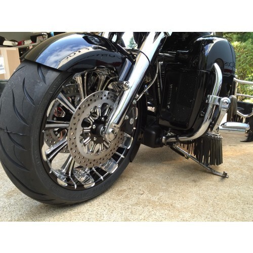 Native Custom Baggers 25 MM Hidden Axle Kit Black | eBay