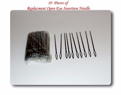 10 PC Replacement Open Eye Insertion Needle for Tire Plug Reamer Tire ...