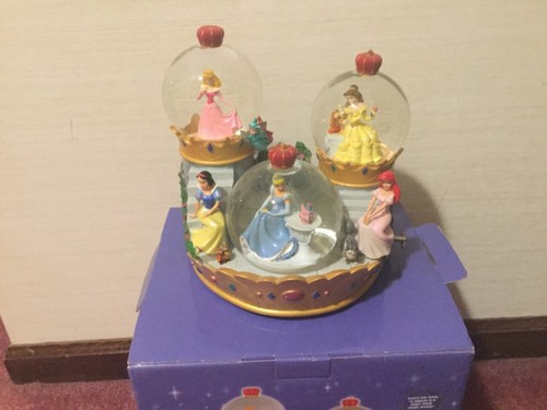 Disney princesses musical box collectible multi princesses multi glob ...