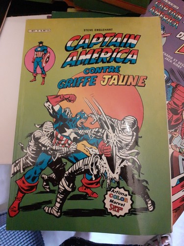 CAPTAIN AMERICA CONTRE GRIFFE JAUNE N°16 (Artima color Marvel Super ...