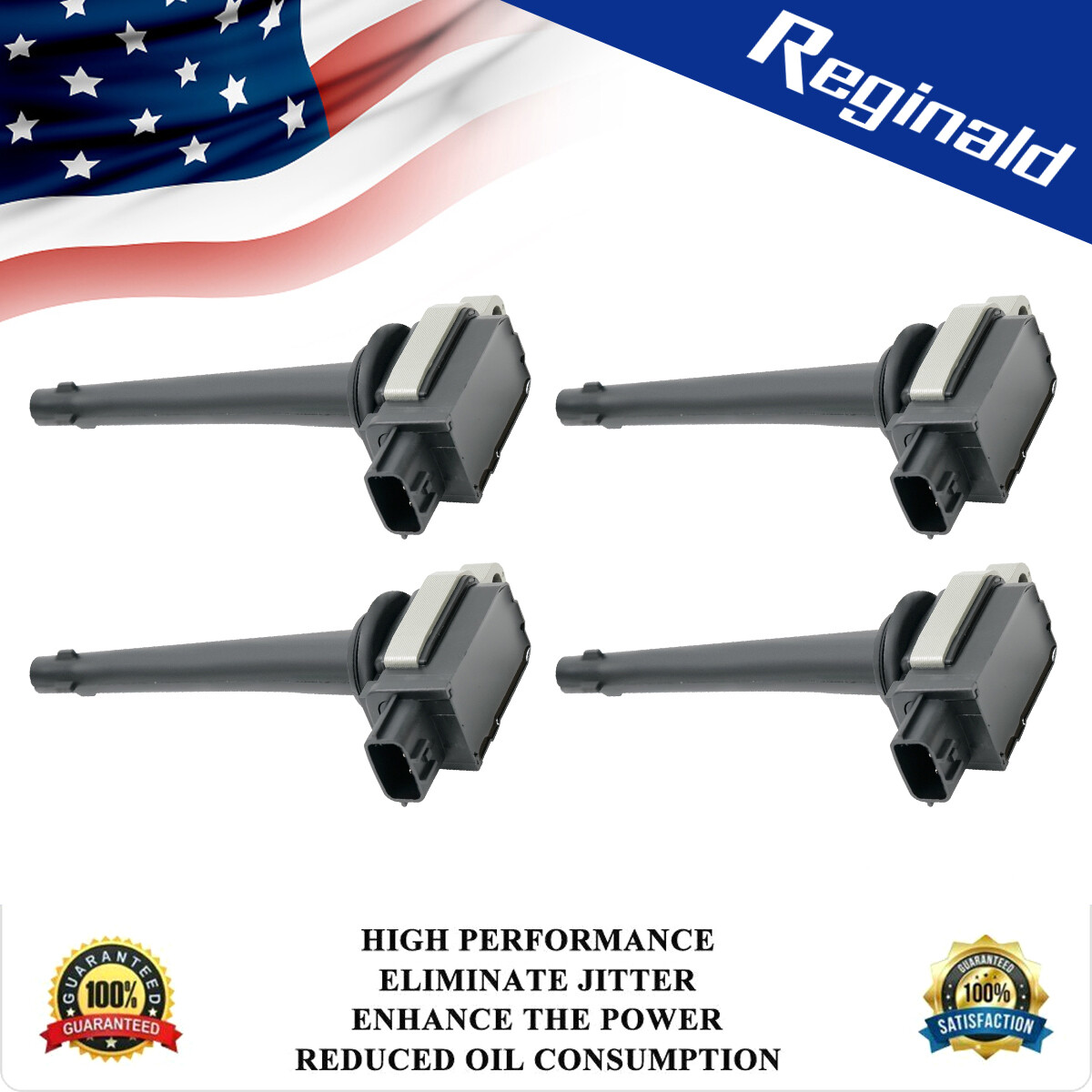 Set of 4 Ignition Coils For 2007-17 Nissan Sentra Tiida 1.8L 2.0L L4 ...