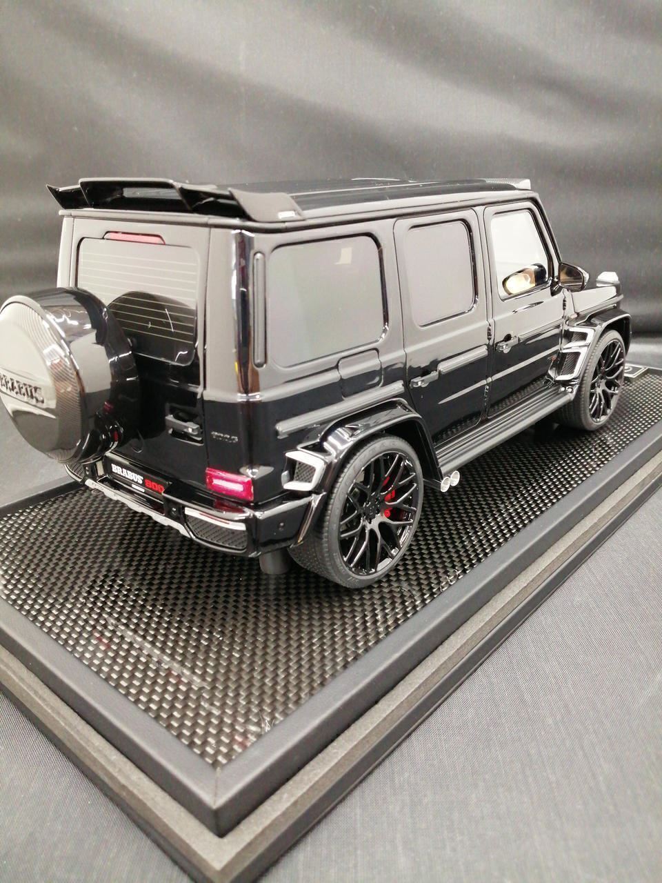 BRABUS 1/18 Scale MH020GB Bronze 800 Metallic Black Model Car with Box ...