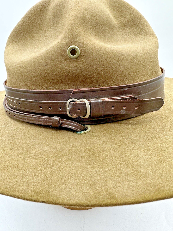 Vintage 1940's Boy Scouts of America Official Scout Master Campaign Hat ...