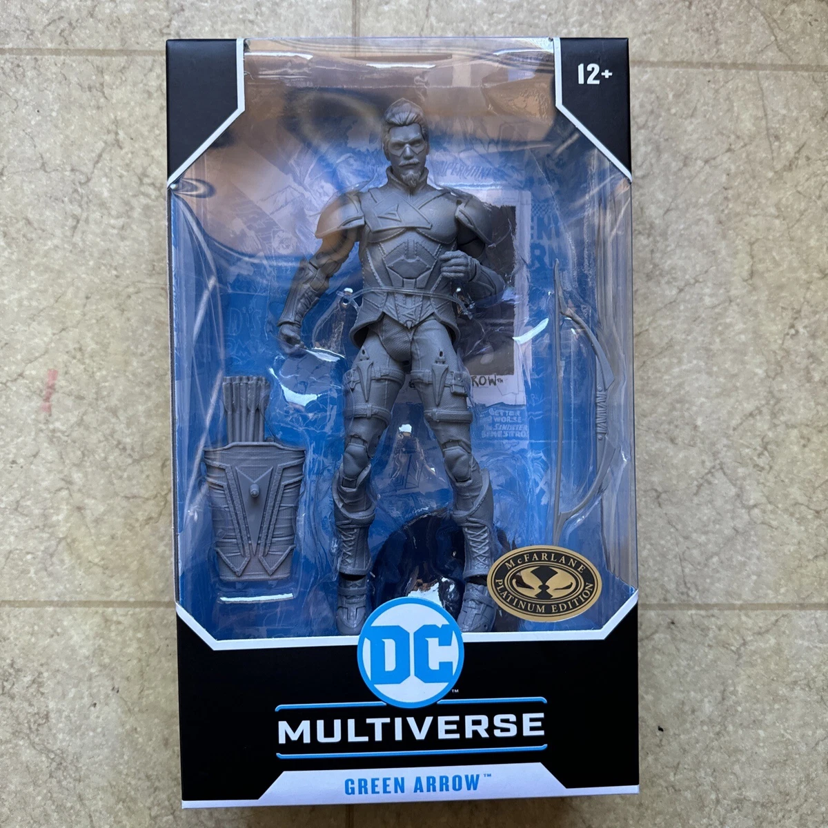 Blue Arrow Superhero