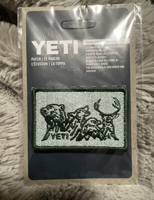 YETI Mt Hood Roarmore Green Patch 🏔️ LIMITED EDITION Collectors HTF ...