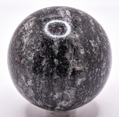 2" Ruby Spinel in Biotite w/ Quartz Sphere Polished Crystal Mineral ...