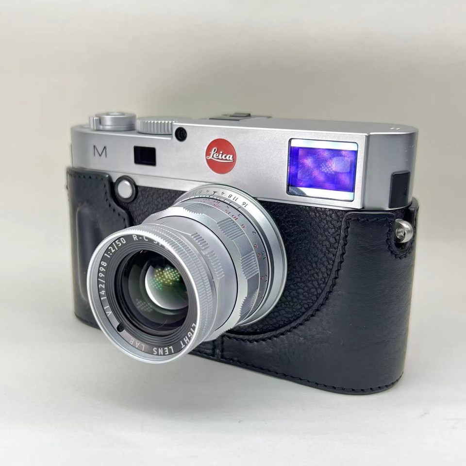 Light lens lab Lens Rigid SPII 50mm F2 Silver Chrome Leica M M3 M6 M240 ...