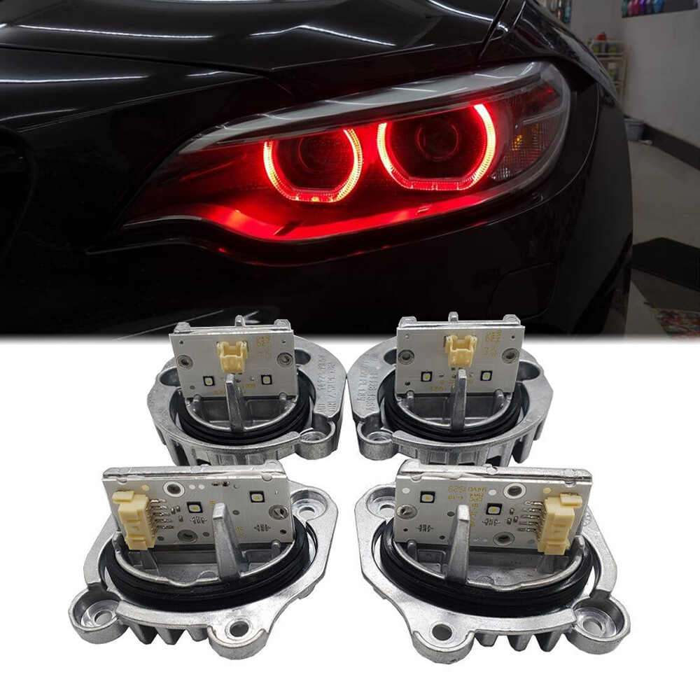 XENON HEADLIGHTS RED DRL MODULE FOR BMW F87 M2 F22 F23 2 SERIES 2014 ...
