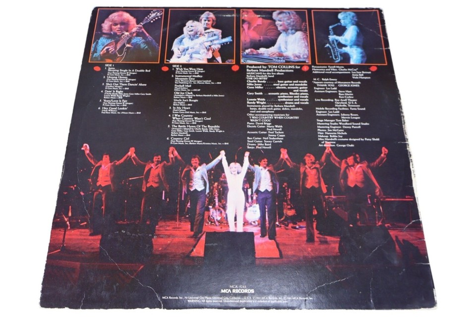 Barbara Mandrell Live LP MCA Records MCA-5243 Country 1981 VG/VG Vinyl ...