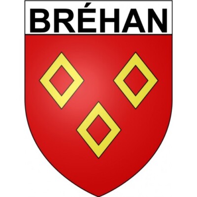 Bréhan 56 ville Stickers blason autocollant adhésif | eBay