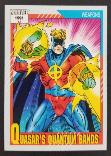 Quasar's Bands 1991 Superheroes Marvel Impel Card #135 (NM) | eBay