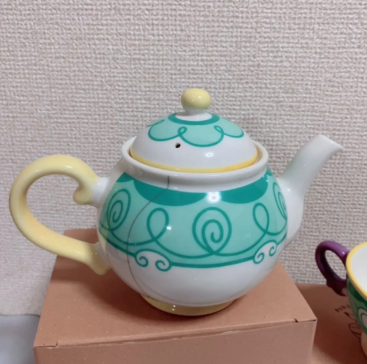 Pokemon Cafe Limited Tea Pot & Sinistea Tea Cup Set Polteageist Pocket ...