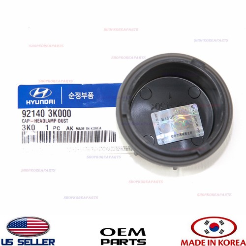 Genuine Headlamp Dust Cap Cover HYUNDAI KIA *See Compatibility ...