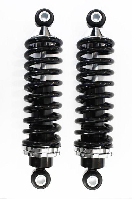 Universal 12" Chrome Coil Over Shocks Adjustable 300lb Street Rod for ...