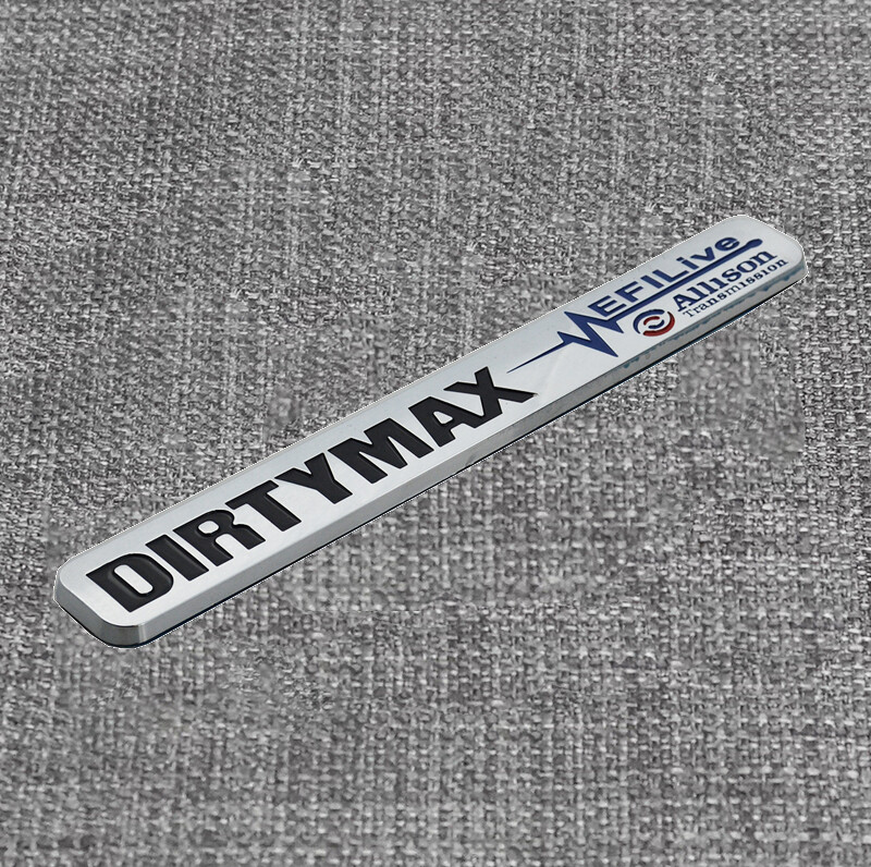 For Allison Dirtymax Duramax Efi Live Emblem 3D Badge -2Pc | eBay