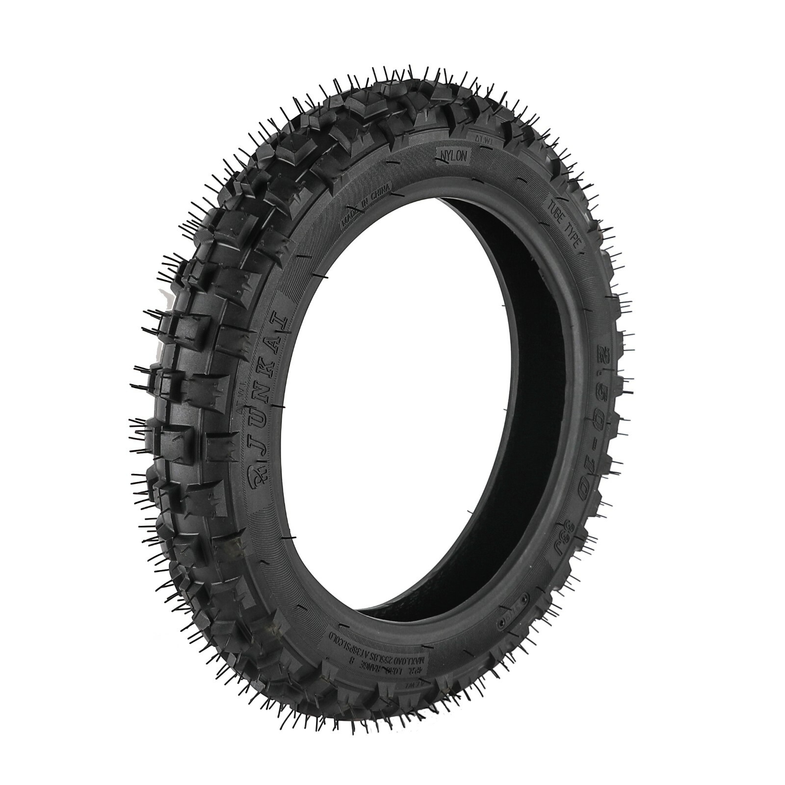 4x 2.50 - 10 10" Inch Front Knobby Tyre Tire + Tube PIT PRO Trail Dirt ...