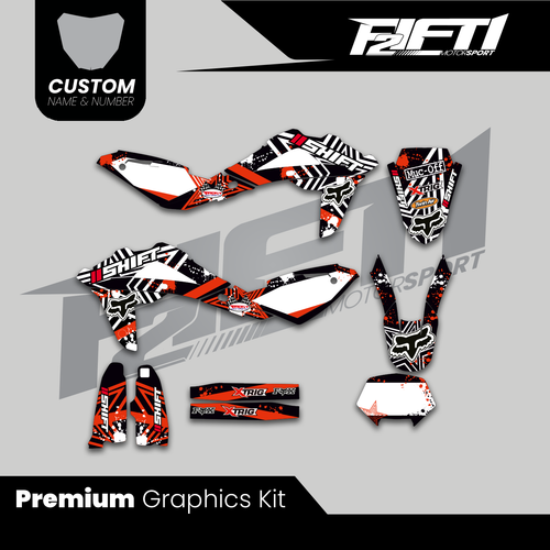 Graphics Kit To Fit Husqvarna TE TC 450 511 TE450 TE511 TC450 2008 2009 ...