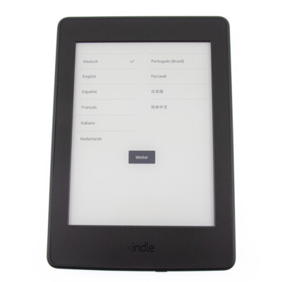 Amazon Kindle Paperwhite 7th Gen (2015) 4GB - 6" WiFi eReader ...