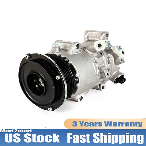 AC Compressor For Toyota Camry 2007-2009 2.4L RAV4 2006-2008 2.4L CO ...