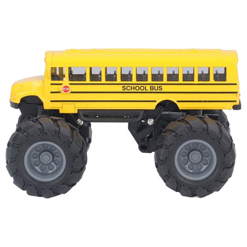School Bus Pull Back Toy Big Wheels High Simulation | eBay