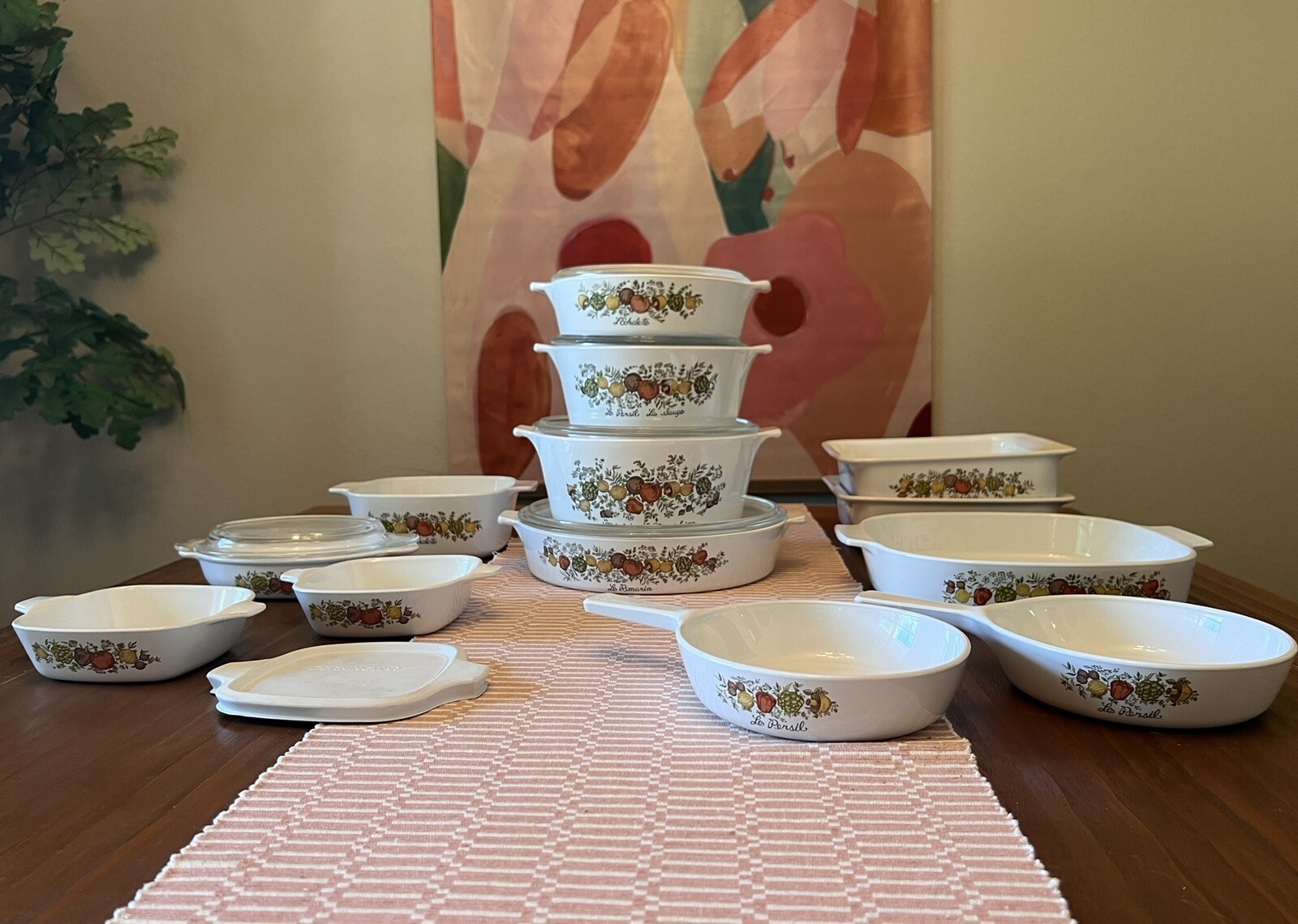 Rare vintage corning ware spice of life Collection 1970s | eBay