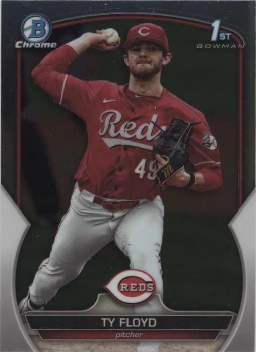 2023 Bowman Draft - Chrome Ty Floyd #BDC-155 (RC) for sale online | eBay
