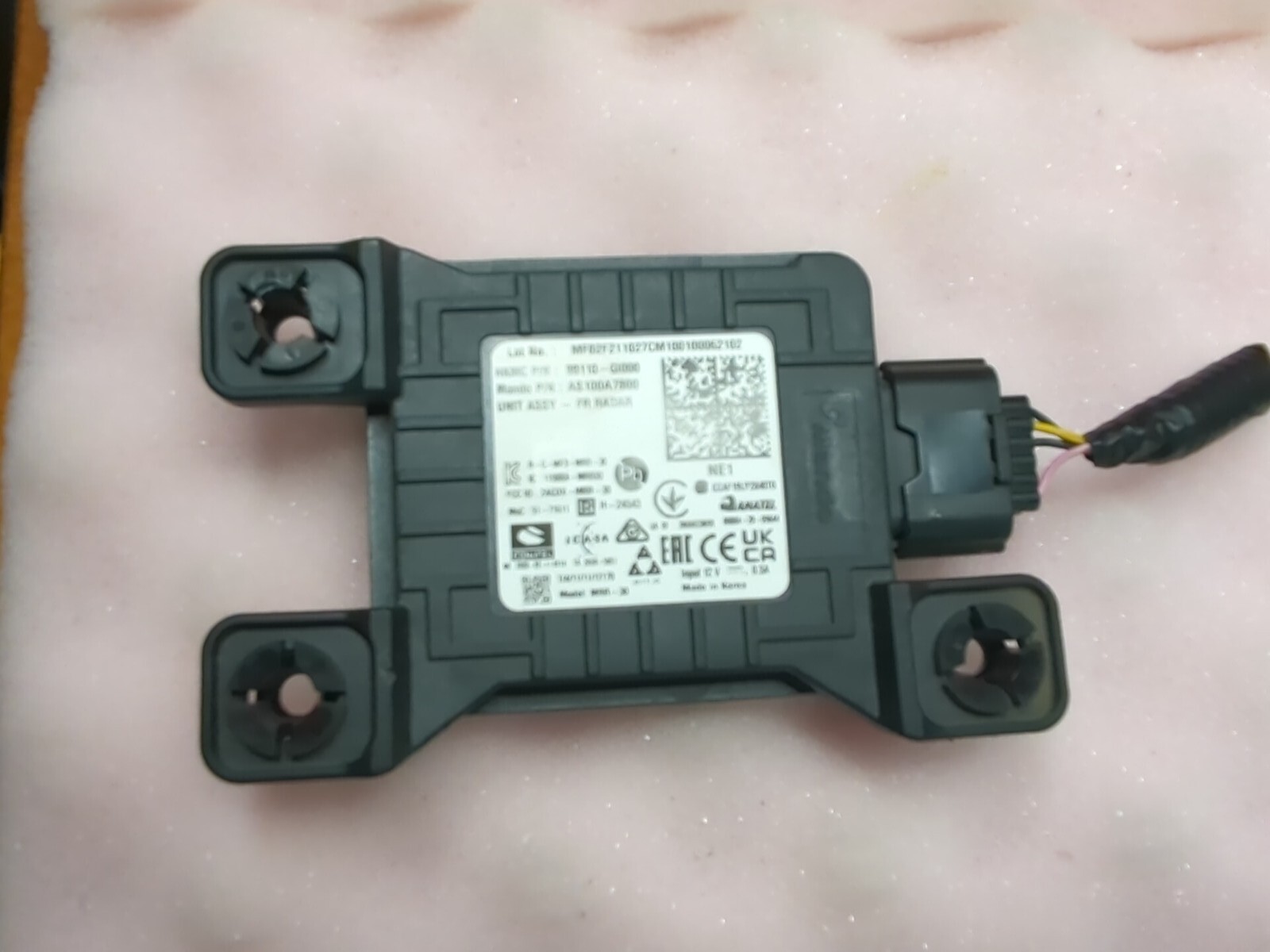 2022 HYUNDAI IONIQ 5 2.0L FRONT RADAR UNIT ASSY DISTANCE SENSOR | eBay