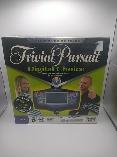 Trivial Pursuit Digital Choice Family Party Game - New Parker Games ...