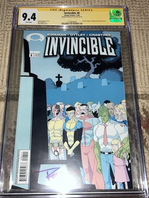 Invincible 8 CGC SS Signed Ryan Ottley Image Comics Robert Kirkman | eBay