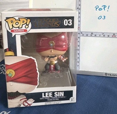 Funko Pop! Games: League of Legends #03 - Lee Sin Vinyl Figure / POP ...