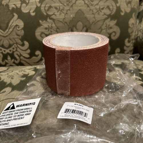 Steelex D1207 3" x 10' Aluminum Oxide Sanding Roll 60 Grit Cloth ...