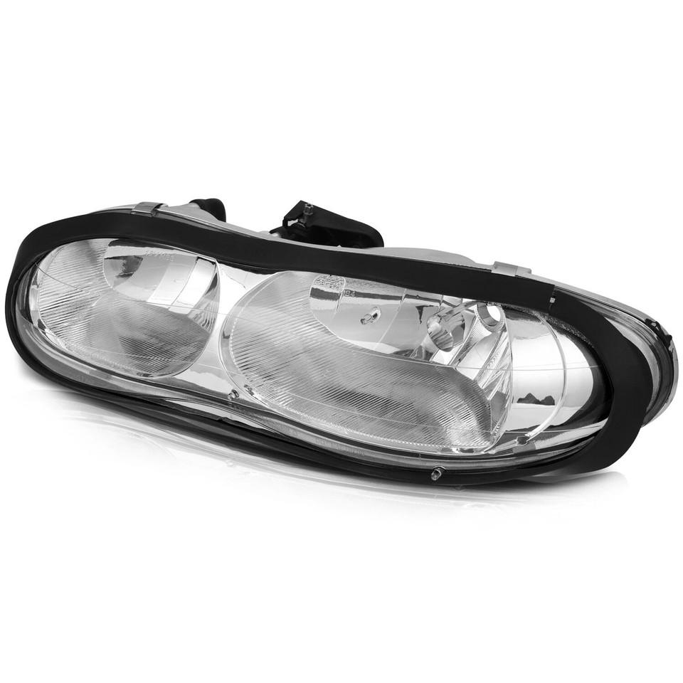 Headlights Assembly For 1998-2002 Chevy Camaro Z28 Chrome Housing Left ...