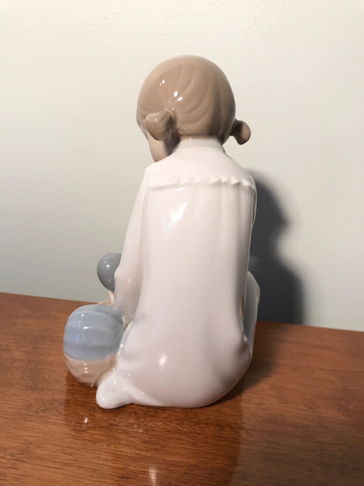 Zaphir Figurine Made in Spain Girl with Doll #11418 #564 Lladro ...