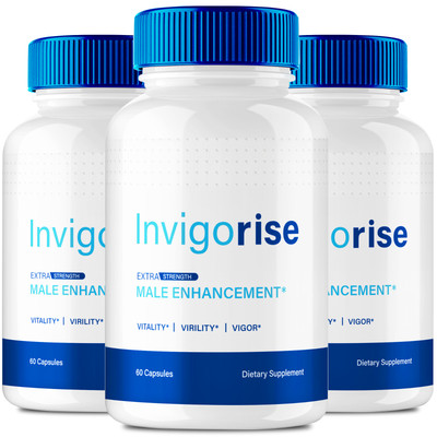 (3 Pack) Invigorise Capsules Men Dietary Supplement Extra Strength (180 ...