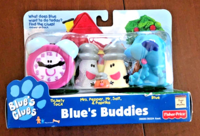 Fisher Price Blue’s Clues Blue’s Buddies Preschool Toy Roto-Molded ...
