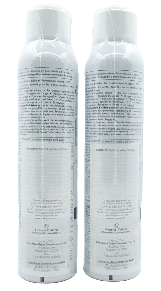 Avene Eau Thermale Thermal Spring Water - 10.1 fl oz/300ml [ 2 Pack] | eBay