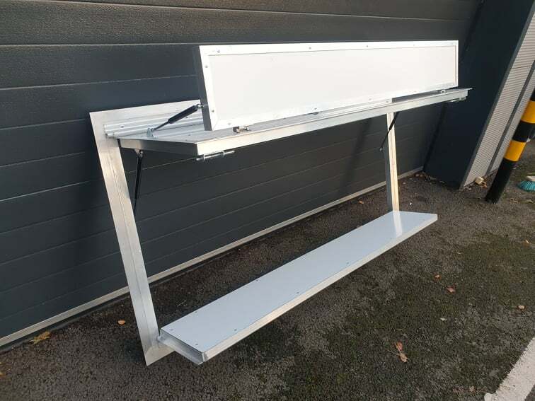 Catering Serving Hatch Concession Window Opening for food truck trailer ...