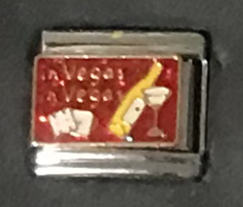 Vegas Vegas Wholesale Italian Charm Enamel Link 9MM K50 | eBay