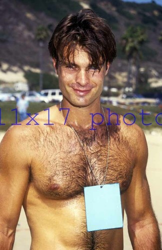 2324,PATRICK MULDOON,BARECHESTED,SHIRTLESS,melrose place,11X17 POSTER ...