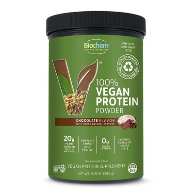 Biochem Vegan Protein Chocolate 13 oz Powder | eBay