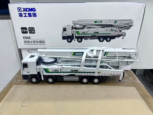 1/35 Scale XCMG XS62 Truck-Mounted Concrete Pump Diecast Model Toy Gift ...